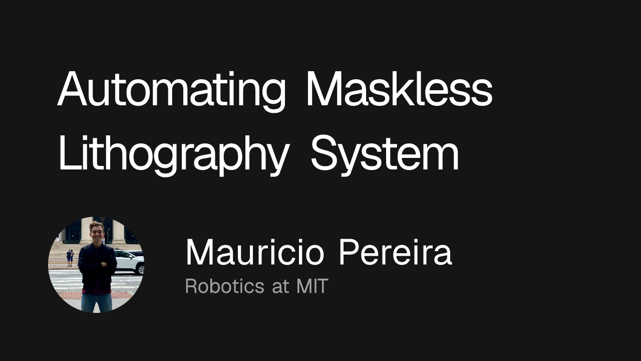Automating Maskless Lithography System